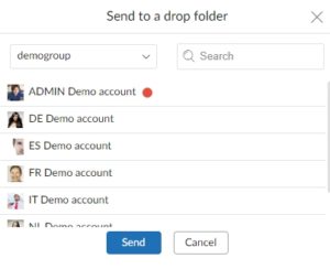 How to use the Drop folder function - Mailfence Support