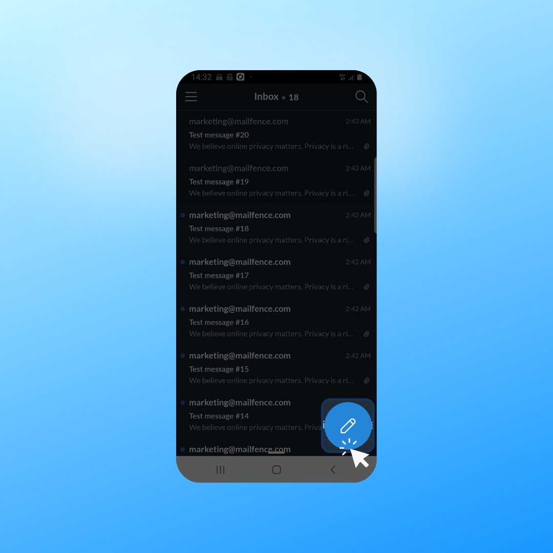 How to Write an Email with Mailfence - Mailfence Support
